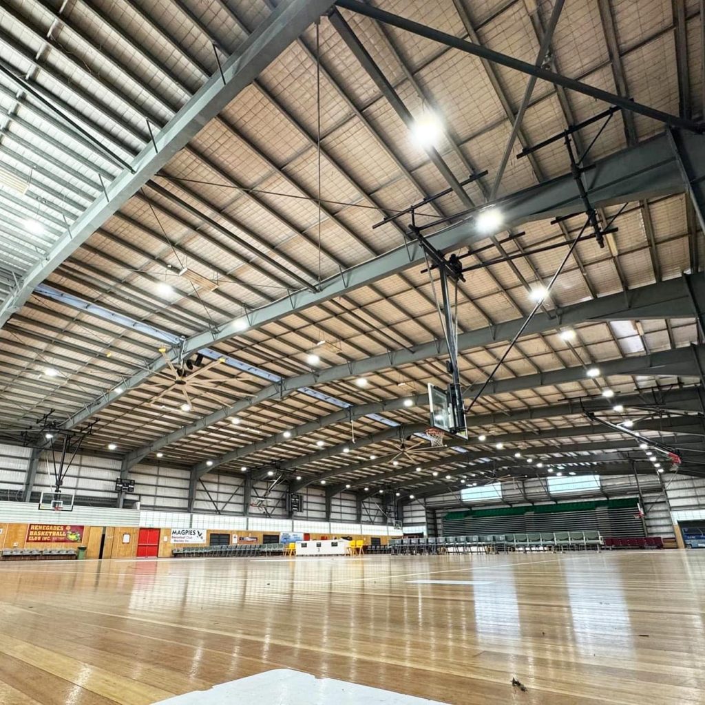 Brightening Up The Courts! - Mackay Basketball