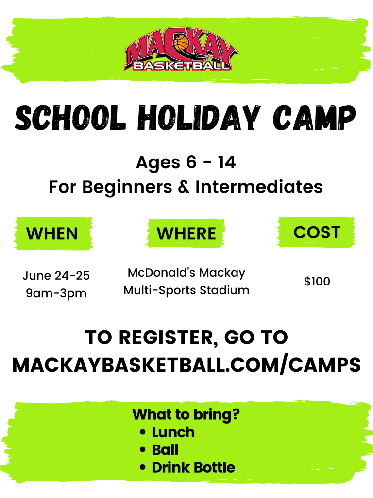 School Holiday Activity Camps | Mackay Basketball